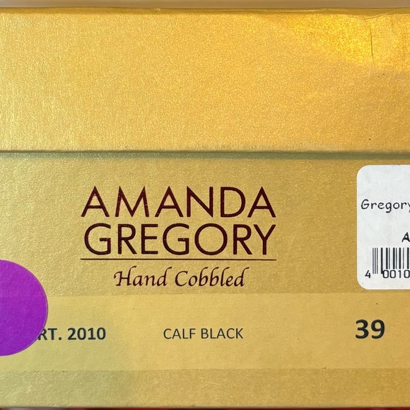 Amanda Gregory | Shoes | Stunning Amanda Gregory Hand Cobbled Black Stiletto Pump | Poshmark